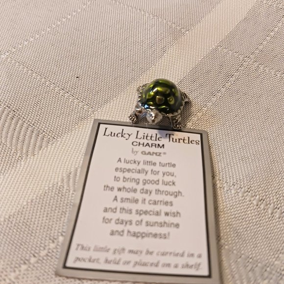GANZ | Jewelry | Lucky Little Turtle Charm By Ganz | Poshmark
